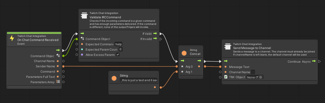 Visual Scripting Adapter | Twitch PubSub & Chat Integration for Unity